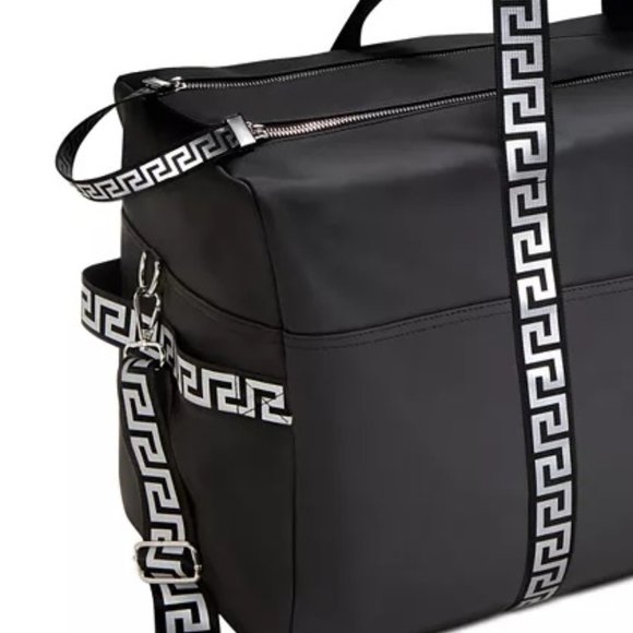 Versace | Bags | Versace Weekender Bag In Black | Poshmark